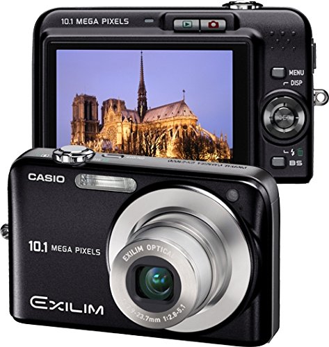 Casio Exilim EX-Z1050 10.1MP Digital Camera with 3x Anti Shake Optical Zoom (Black)