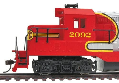 Walthers Trainline EMD HO Scale GP9M Ready-to-Run Sante Fe (Superfleet) #2092