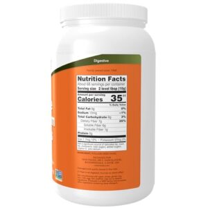 NOW Supplements, Whole Psyllium Husks, Non-GMO Project Verified, Soluble Fiber, 24-Ounce