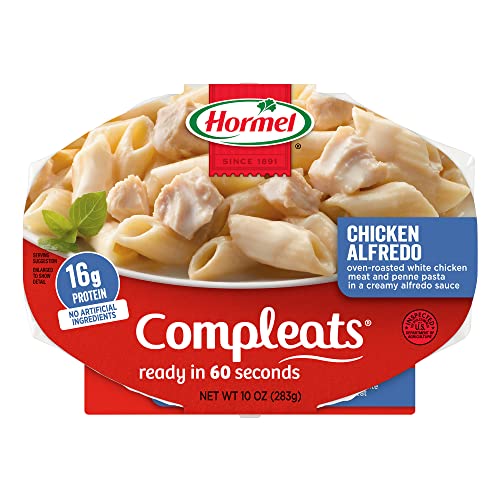 HORMEL COMPLEATS Chicken Alfredo Microwave Tray, 10 oz. (6 Pack)