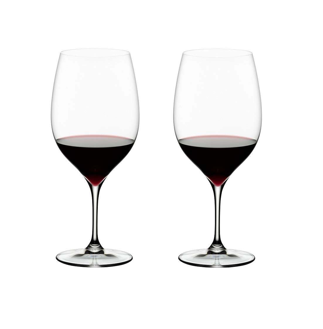 Riedel 6404/0 Red Wine Glasses, Pair Set, Grape@Riedel Cabernet/Merlot, 25.4 fl oz (750 ml)