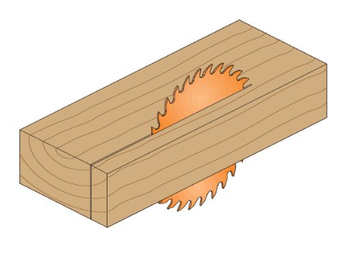 CMT 251.040.08 ITK Industrial Finish Saw Blade, 8-8-1/4-Inch x 40 Teeth 1FTG+4ATB Grind with 5/8-Inch Bore