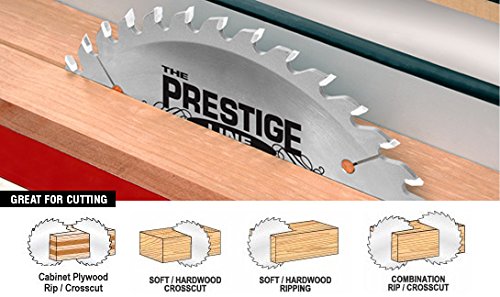 Amana Tool - PR1040C Electro-Blu Carbide Tipped Prestige General Purpose 10 Inch Dia 40T A