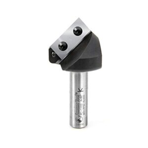 amana tool rc-1102 insert v-groove 90 deg x 3/4 ch x 1/2 inch shk cnc router bit