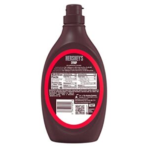 HERSHEY'S Chocolate Syrup Bottle, 24 oz