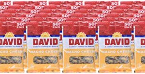 David Seed Sunflower Seeds, Nacho Cheese, 0.8 Ounce, 36 count