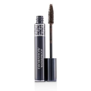 christian dior diorshow waterproof women mascara, brown, 0.38 ounce