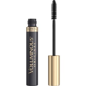 l’oreal paris makeup voluminous original volume building mascara, black brown, 0.28 fl; oz.