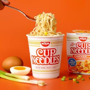 Nissin, Cup Noodles Soup, Chicken Flavor, 2.25 oz (case of 12)