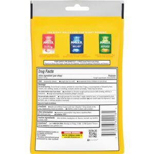 HALLS Relief Honey Lemon Sugar Free Cough Drops, 25 Drops