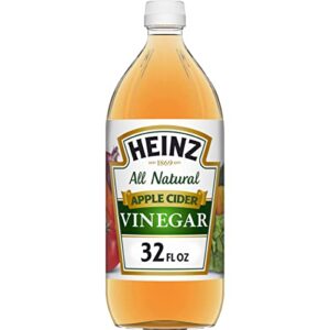 heinz all natural apple cider vinegar with 5% acidity (32 fl oz bottle) - packaging may vary