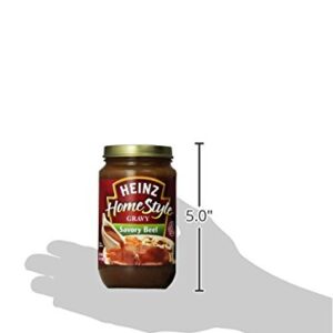 Heinz Homestyle Savory Beef Gravy (12 oz Jar)