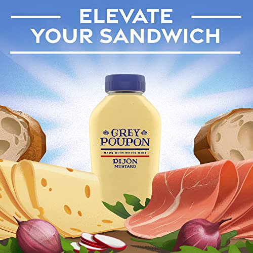 Grey Poupon Dijon Mustard (10 oz Squeeze Bottle)