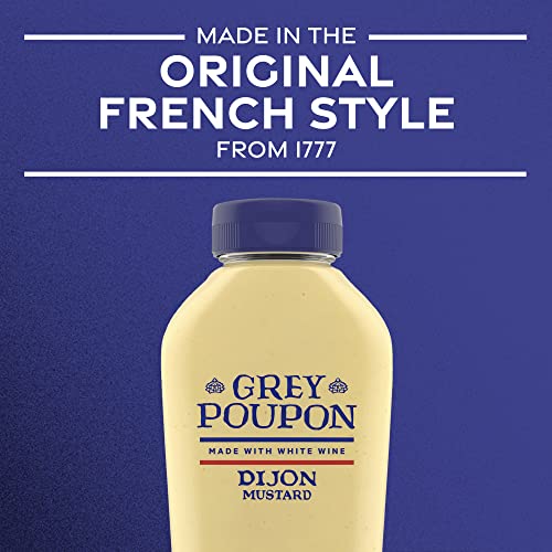 Grey Poupon Dijon Mustard (10 oz Squeeze Bottle)