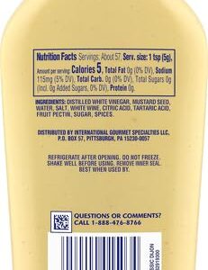 Grey Poupon Dijon Mustard (10 oz Squeeze Bottle)