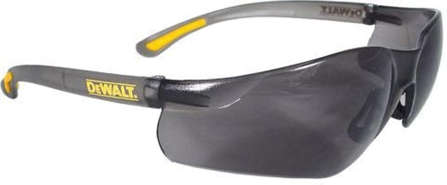 Dewalt DPG52-2C Contractor Pro Smoke High Performance Lightweight Protective Safety Glasses