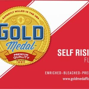 Gold Medal Premium Quality Self Rising Flour For Baking, 5 lb