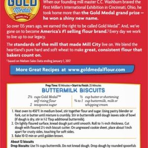 Gold Medal Premium Quality Self Rising Flour For Baking, 5 lb