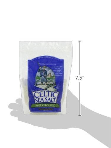 Celtic Sea Salt, Fine Ground Resealable Bag, 8 oz