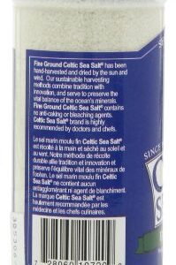 Celtic Sea Salt, Fine Ground Shaker, 8 oz