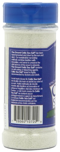 Celtic Sea Salt, Fine Ground Shaker, 8 oz