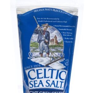 Celtic Sea Salt, Light Grey Pouch, 8 oz