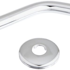 hansgrohe Installation 6-inch Modern Showerarm in Chrome, for Wall Mount Showerhead, 27411003