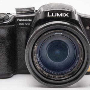 Panasonic Lumix DMC-FZ18K 8.1MP Digital Camera with 18x Wide Angle MEGA Optical Image Stabilized Zoom (Black)