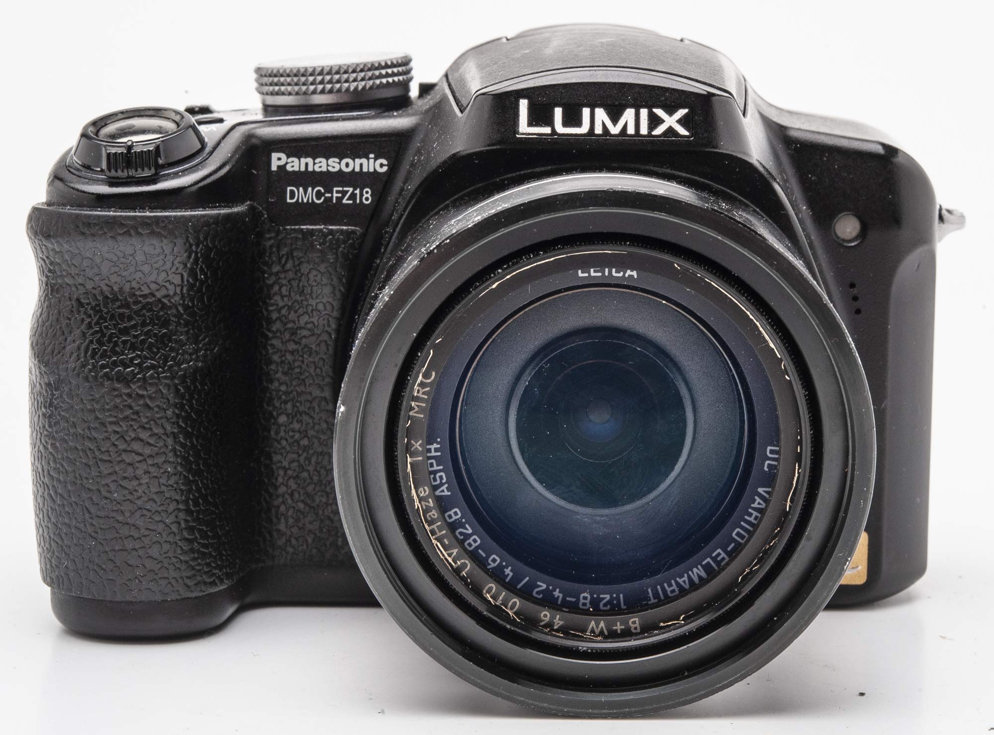 Panasonic Lumix DMC-FZ18K 8.1MP Digital Camera with 18x Wide Angle MEGA Optical Image Stabilized Zoom (Black)