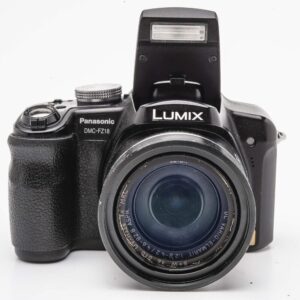 Panasonic Lumix DMC-FZ18K 8.1MP Digital Camera with 18x Wide Angle MEGA Optical Image Stabilized Zoom (Black)