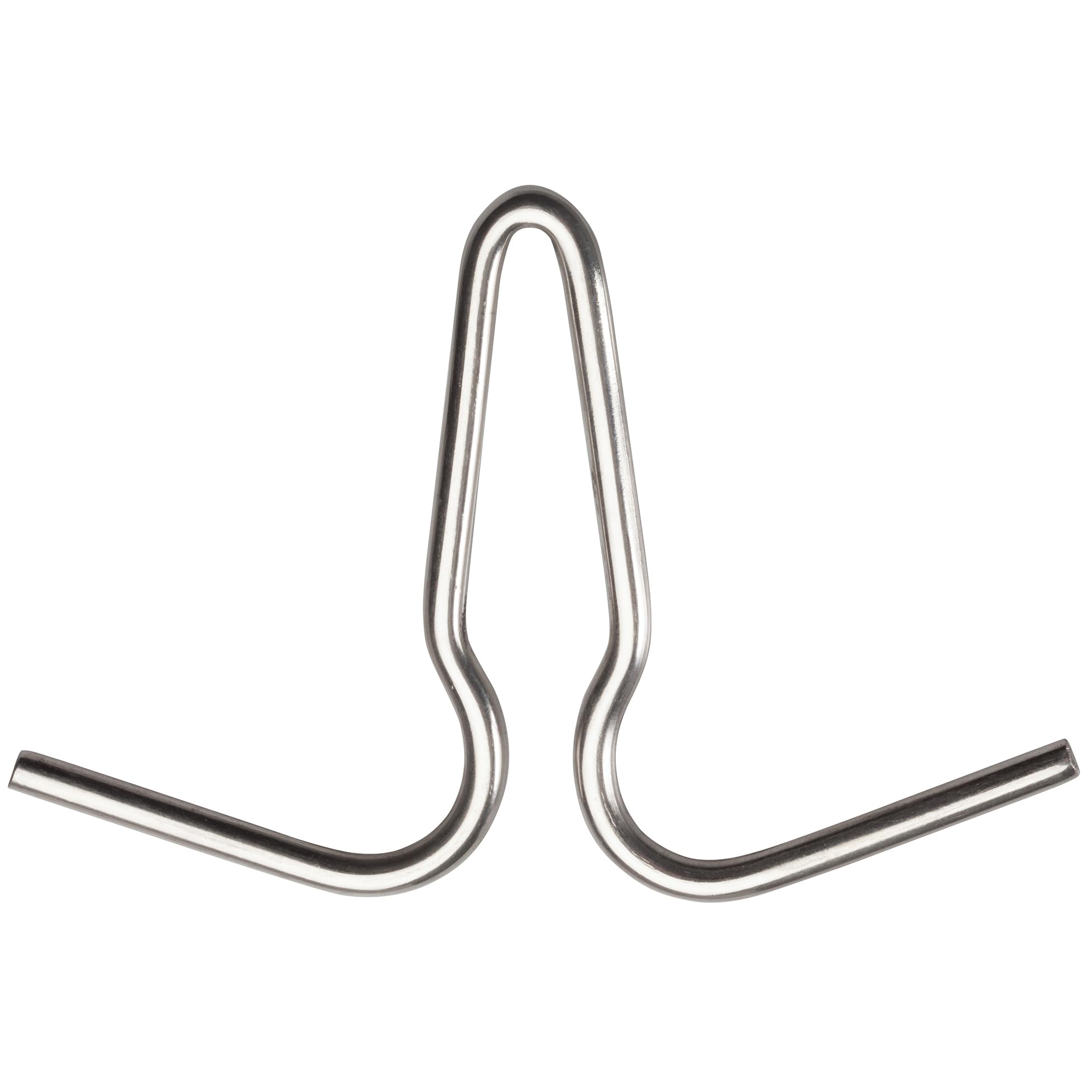 Winco PH-2 Double Pot Hook, Stainless Steel, Medium