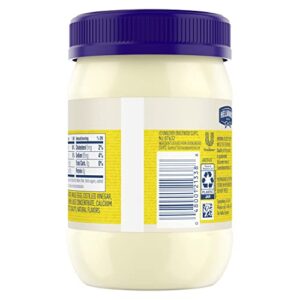 Hellmann's Real Mayonnaise Real Mayo For a Creamy Sandwich Spread or Condiment Gluten Free, Made With 100% Cage-Free Eggs 15 oz