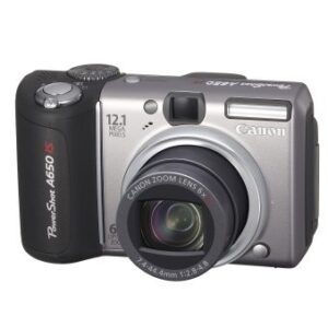 Canon PowerShot A650IS 12.1MP Digital Camera with 6x Optical Image Stabilized Zoom