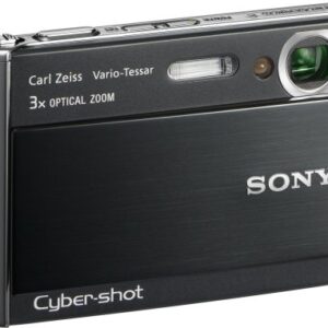 Sony Cybershot DSC-T70 8.1MP Digital Camera with 3x Optical Zoom with Super Steady Shot Image Stabilization (Black)