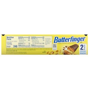 Butterfinger, Bulk 18 Pack, Chocolatey, Peanut-Buttery, Individually Wrapped Candy Bars, Share Pack, 3.7 oz Each