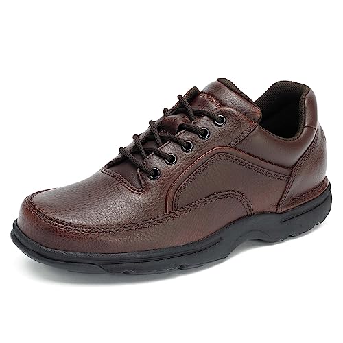 Rockport Men's Eureka Walking Shoe, Brown, 12 Wide