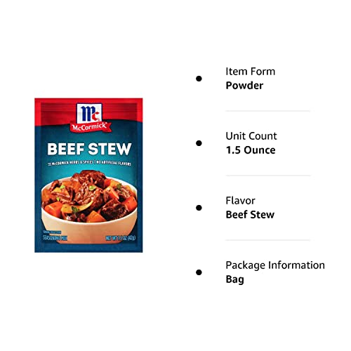 McCormick, Beef Stew Seasoning Mix, 1.5 Oz