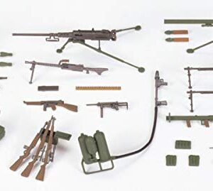 Tamiya 300035121-1:35 Diorama Set US Infantry Weapons