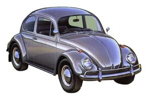 tamiya 24136 1/24 volkswagen 1300 beetle 1966 plastic model kit