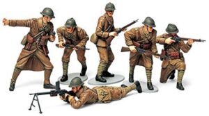 tamiya models french infantry set