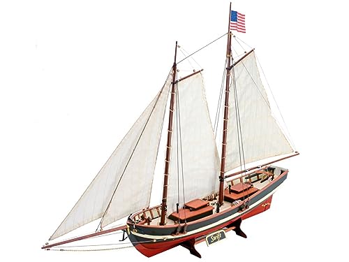 Artesanía Latina – Wooden Ship Model Kit – US Pilot Boat, Swift– Model 22110-N, 1:50 Scale – Models to Assemble – Initiation Level