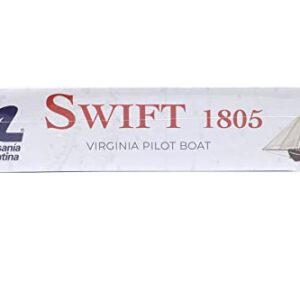 Artesanía Latina – Wooden Ship Model Kit – US Pilot Boat, Swift– Model 22110-N, 1:50 Scale – Models to Assemble – Initiation Level