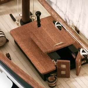 Artesanía Latina – Wooden Ship Model Kit – US Pilot Boat, Swift– Model 22110-N, 1:50 Scale – Models to Assemble – Initiation Level