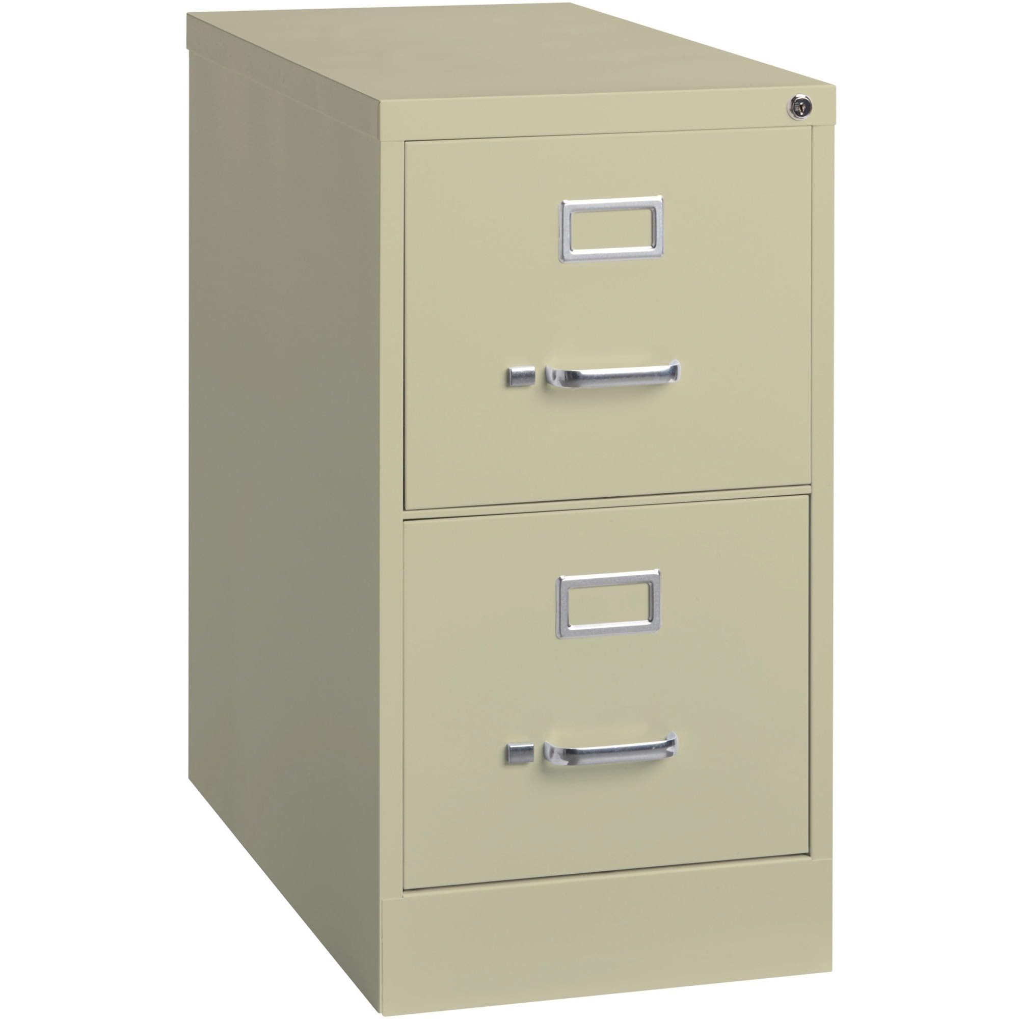 Lorell Fortress File Cabinet, Putty