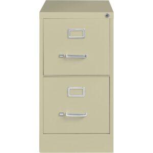 Lorell Fortress File Cabinet, Putty