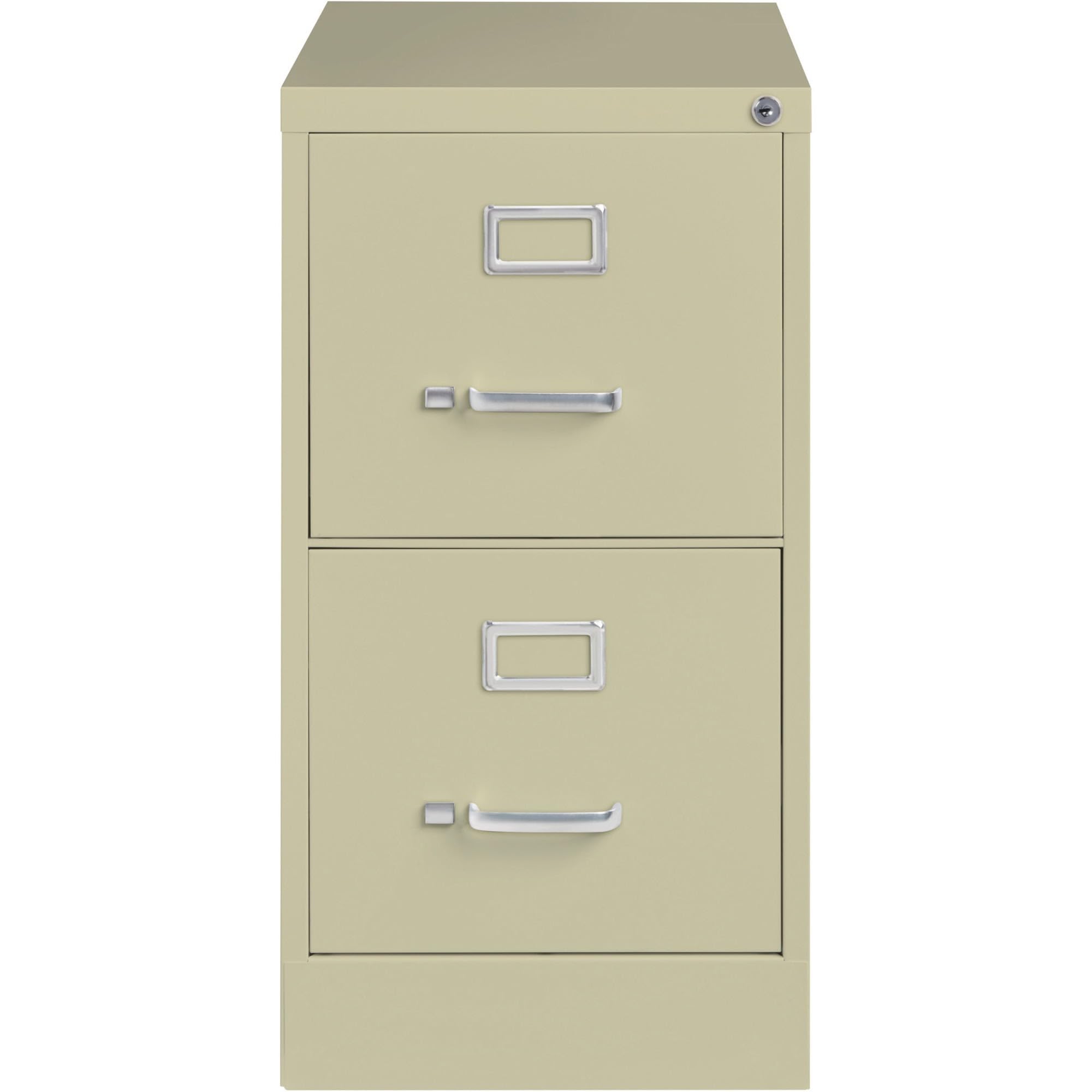 Lorell Fortress File Cabinet, Putty