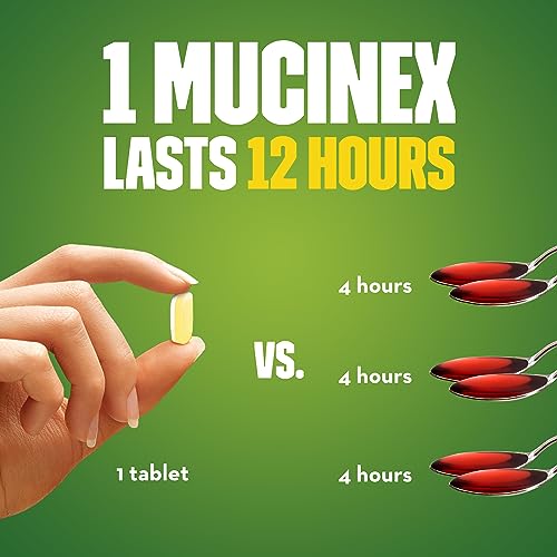 Mucinex Cough Suppressant and Expectorant, DM 12 Hr Relief Tablets, 20ct, 600 mg Guaifenesin, 30 mg Dextromethorphan HBr, Controls Cough and Thins & Loosens Mucus That Causes Cough & Chest Congestion