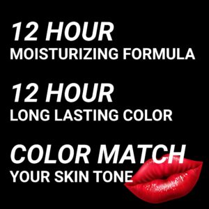 MOODmatcher Original Color Changing Lipstick – 12 Hours Long-Lasting, Moisturizing, Smudge-Proof, Glamorous Personalized Color, Premium Quality – Made in USA (Green)