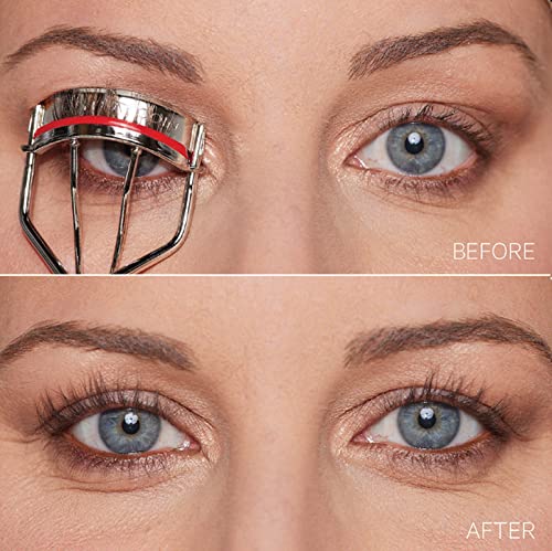 Kevyn Aucoin The Eyelash Curler: Easy use. Long-lasting curl of lashes effect. Wide opening. Stainless steel with two red lash cushions. Pro makeup artist tool for before & after mascara application