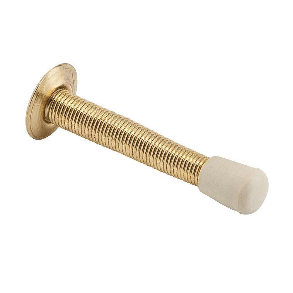 Ives by Schlage 060F3 Flexible Door Stop, Bright Brass